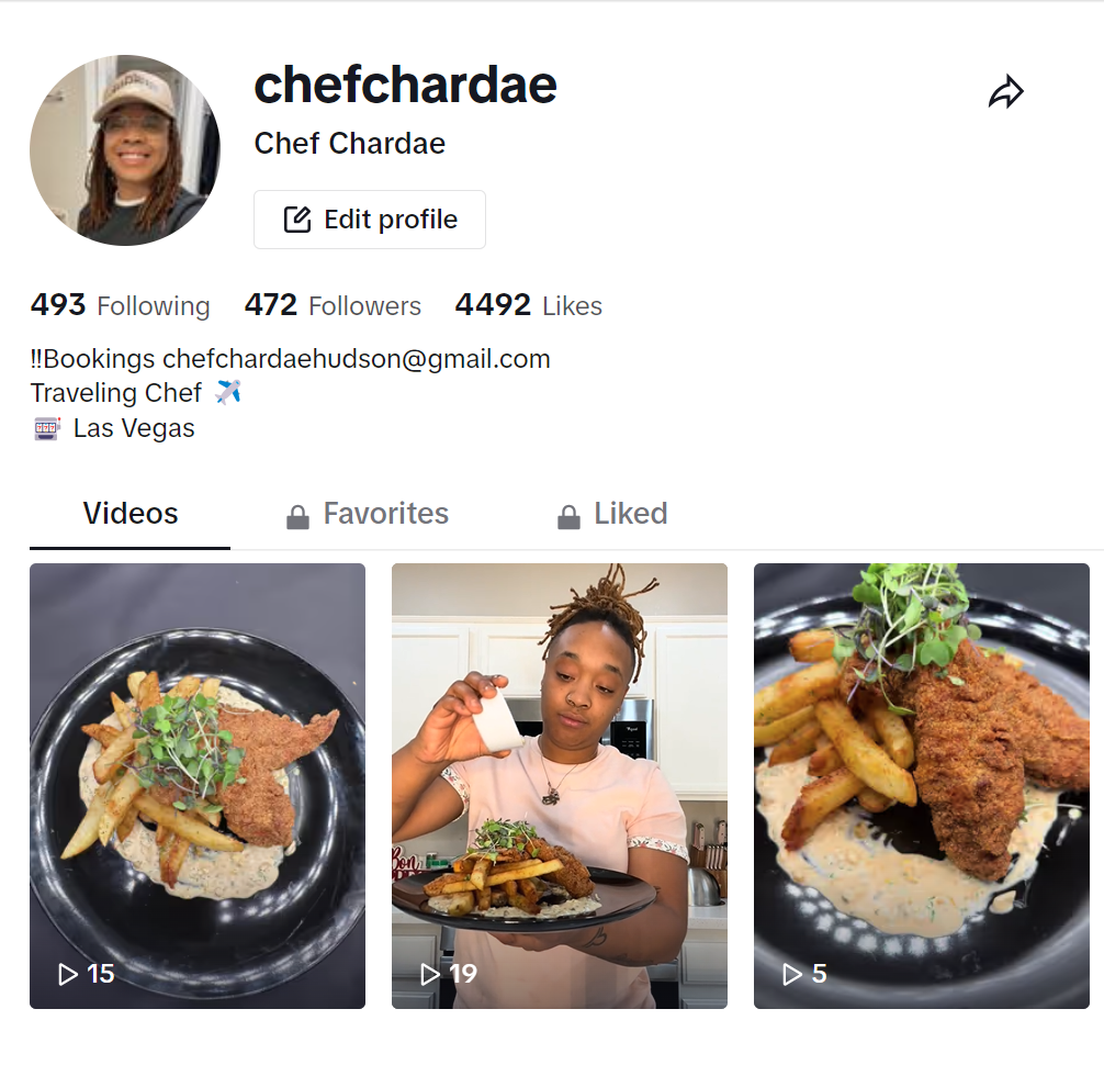 Chef Chardae Catering LLC